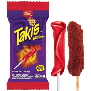 Vero Takis Fuego Chamoy Flavoured Lollipop With Chili Pepper Powder - – International Foods NZ