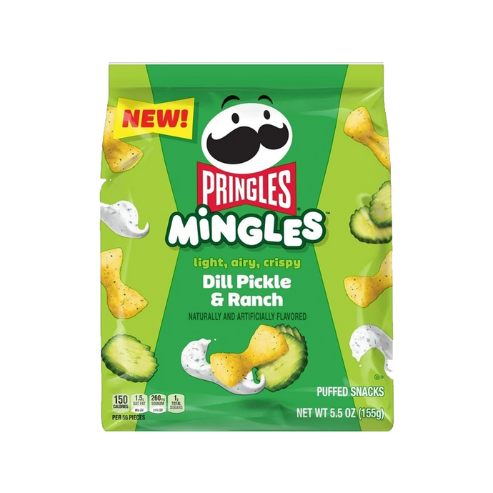 Pringles MINGLES Dill Pickle & Ranch (156g) – International Foods NZ