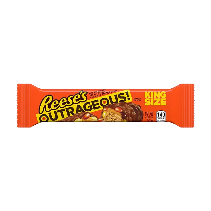 Reese's Outrageous! King Size Candy Bar (83g) – International Foods NZ