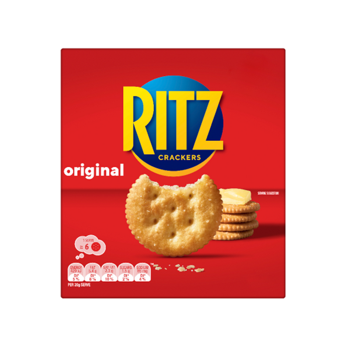 Ritz Original Crackers – (96g) x18 Pack – International Foods NZ